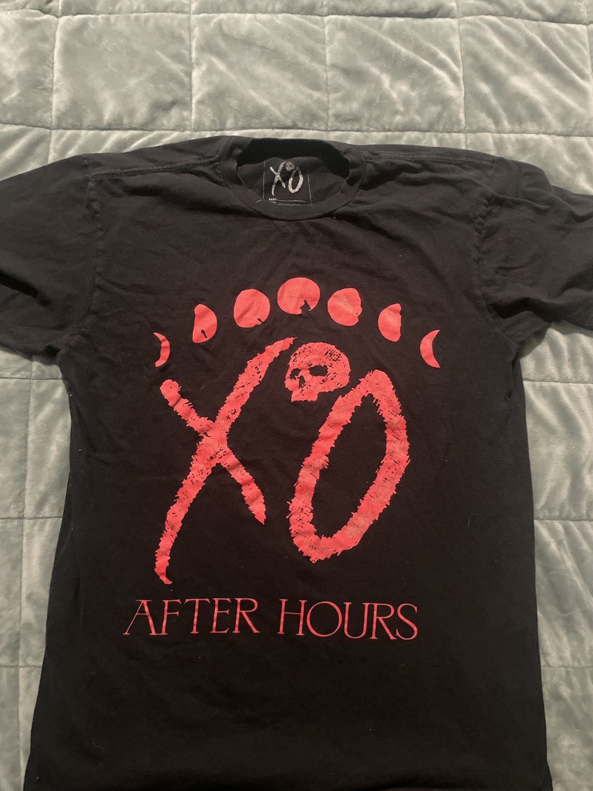 The Weeknd The Weeknd moon phases after hours tee | Grailed