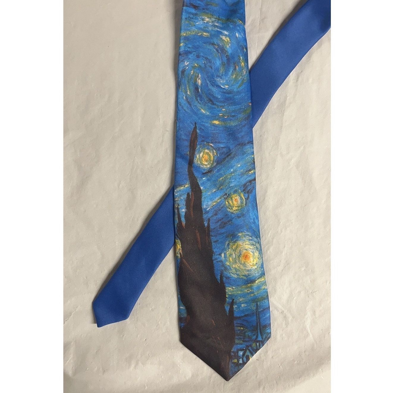 Other Ralph Marlin Vincent Van Gogh Starry Night VTG Neck Tie | Grailed
