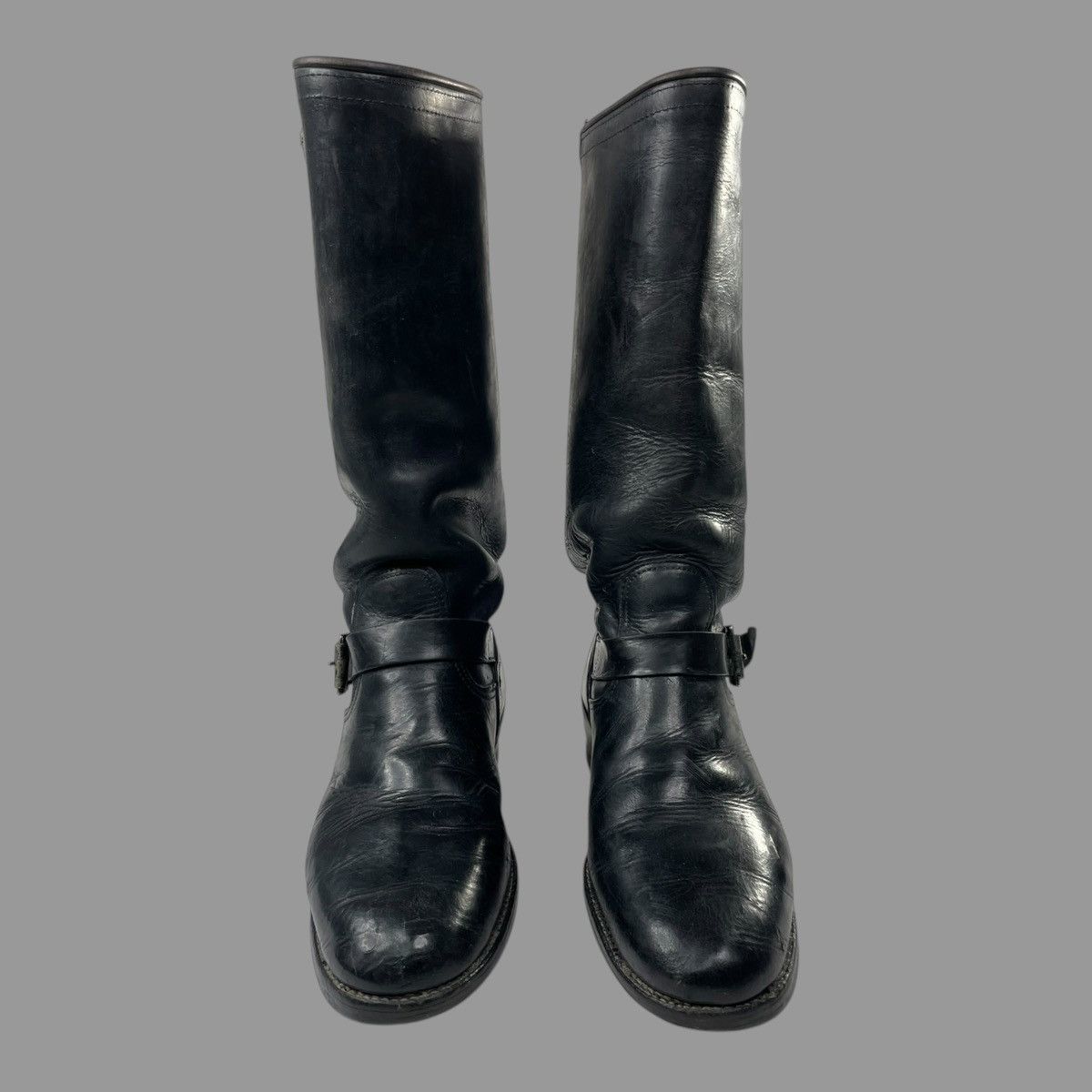 Military × Very Rare × Vintage Vintage 1950s leather military engineer ...