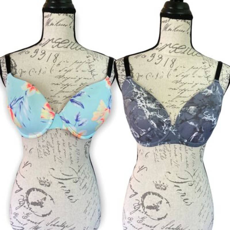 Victoria's Secret Victoria’s Secret Pink 34DD 2 Wear Everywhere Bras ...