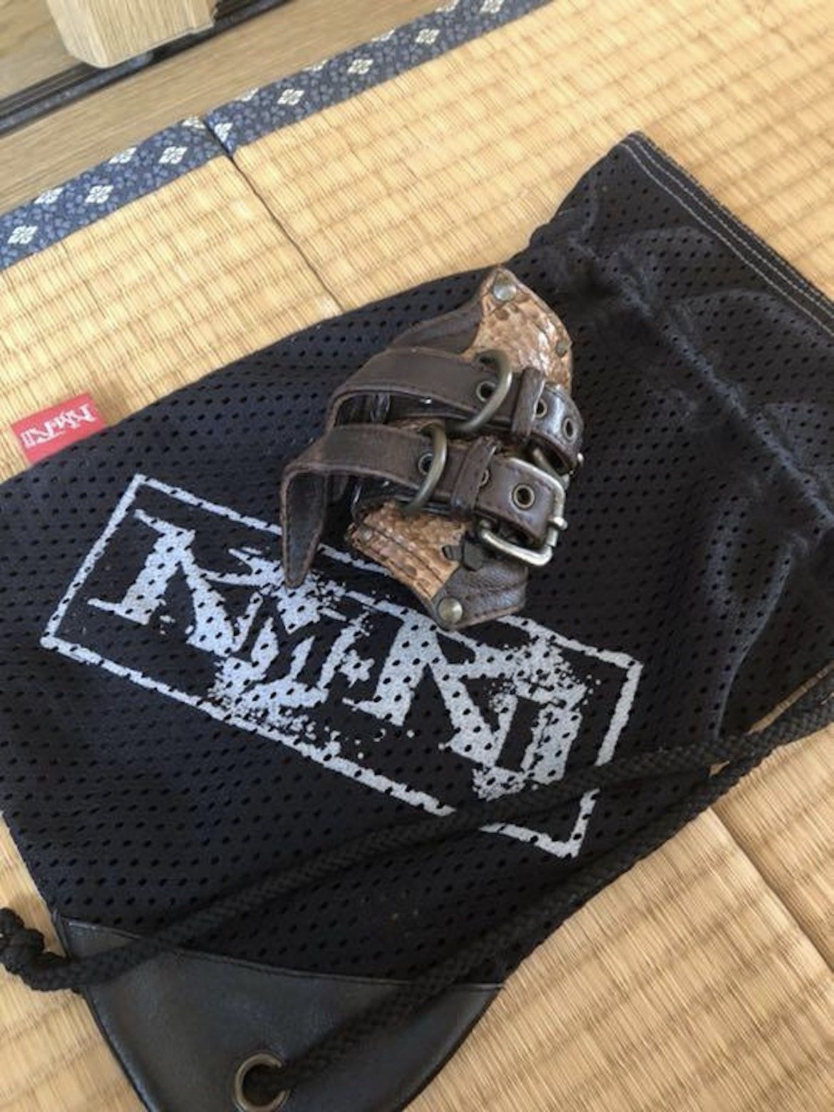 KMRii (sold) KMRii Brown Leather Bracelet | Grailed