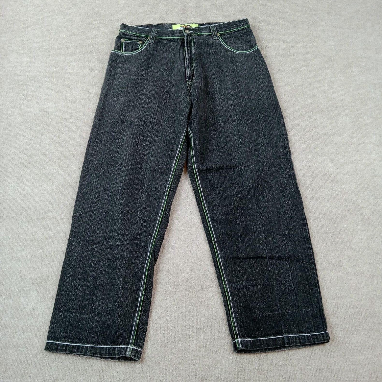 Vintage Evolution In Design Jeans Mens 36x32 (35x29 Actual) Blue Baggy ...