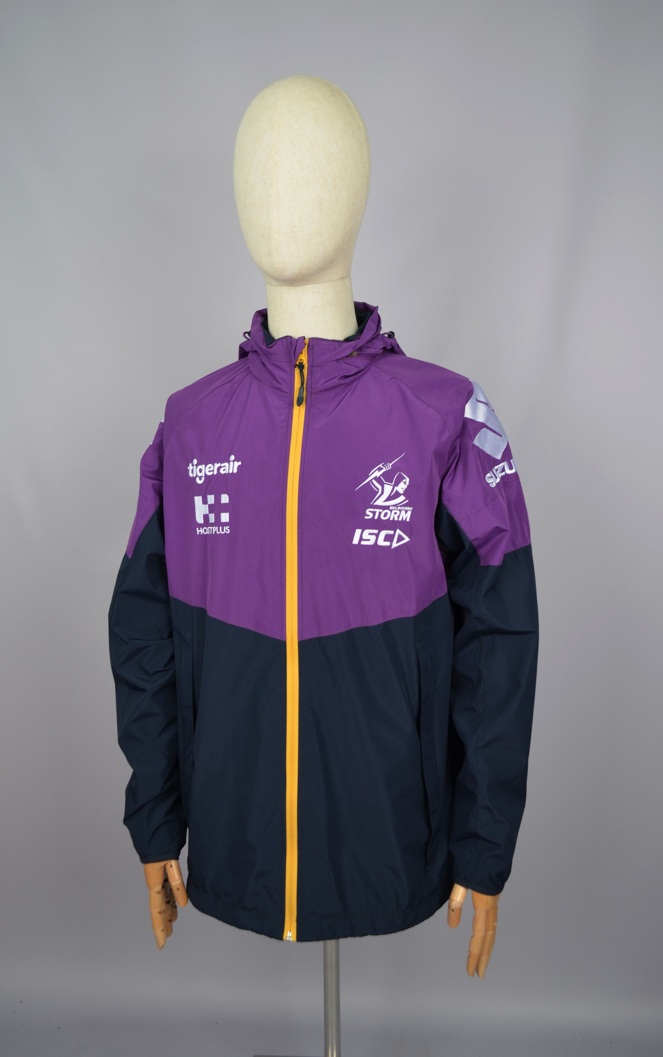 Streetwear Melbourne Storm 2020 Suzuki Mens Logo Rain Jacket | Grailed