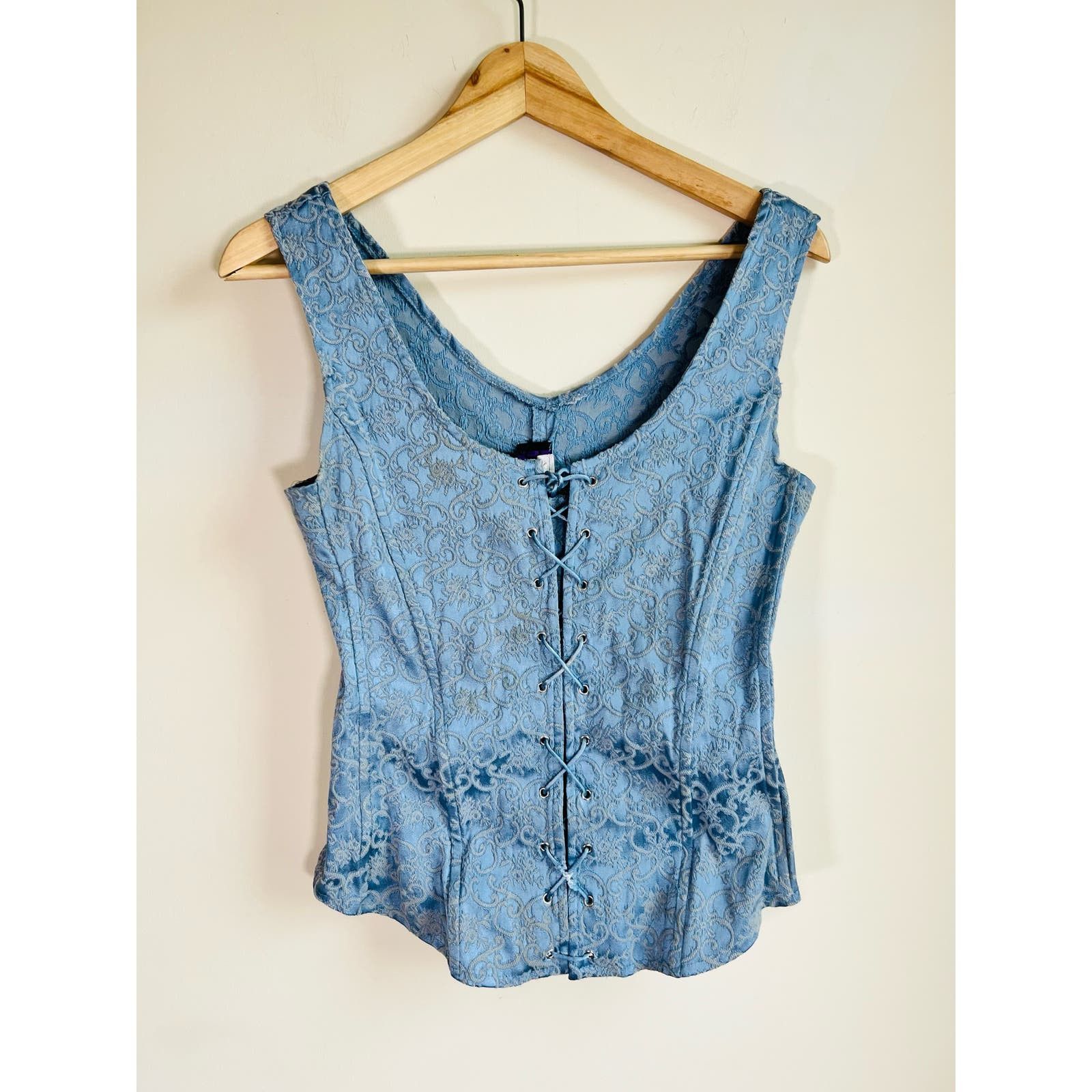 Vintage 90s Morbid Threads Corset Large | Grailed