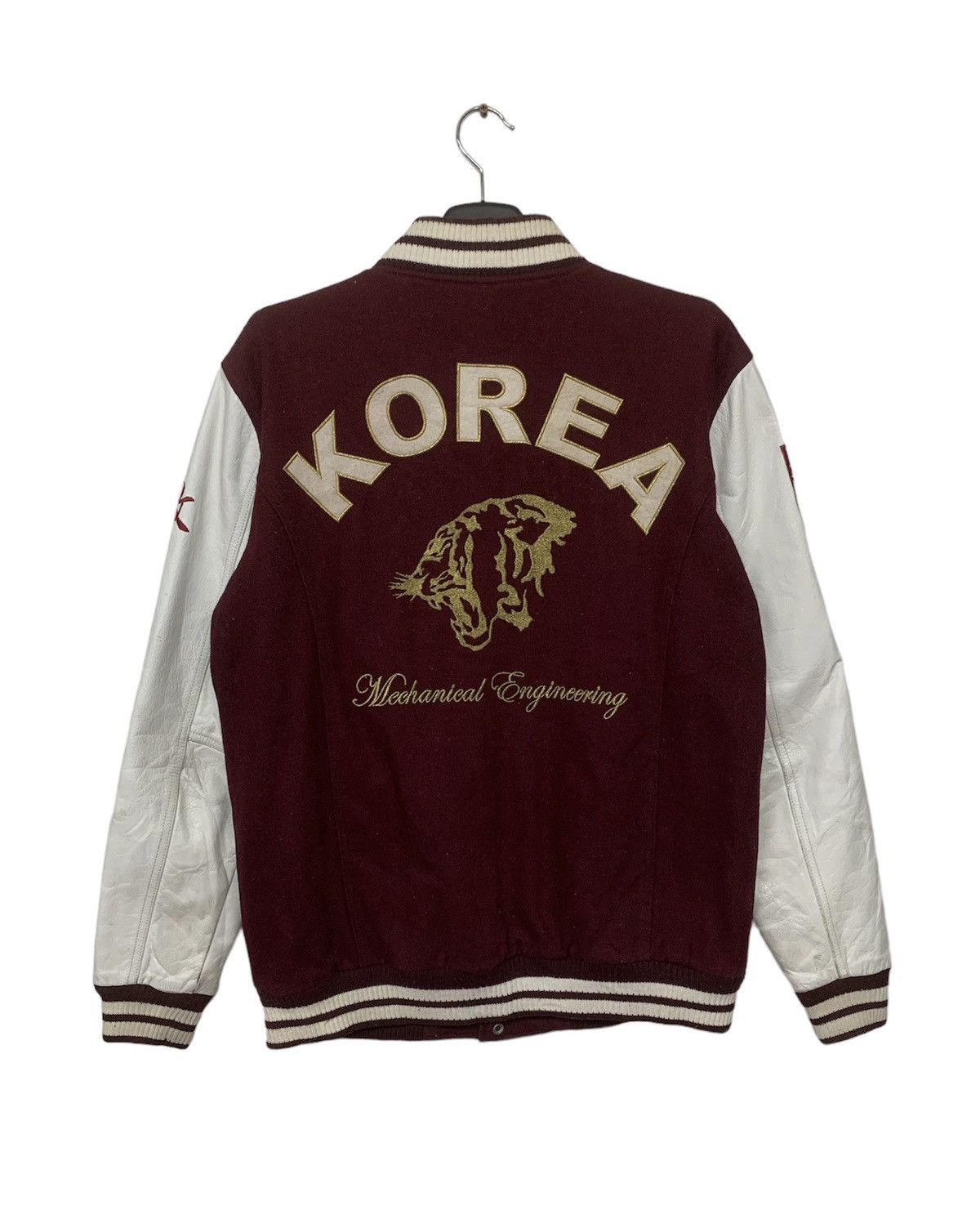 Varsity Jacket × Very Rare KOREA UNIVERSITY "MECHANICAL ENGINEERING ...