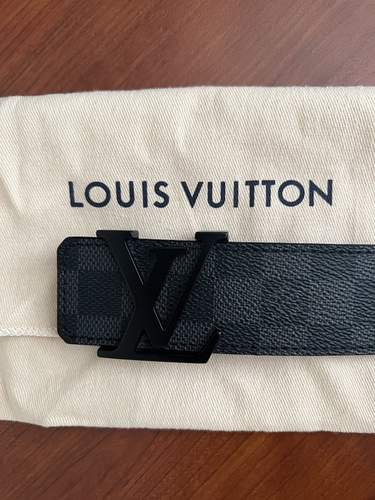 Louis Vuitton Louis Vuitton Damier Belt | Grailed
