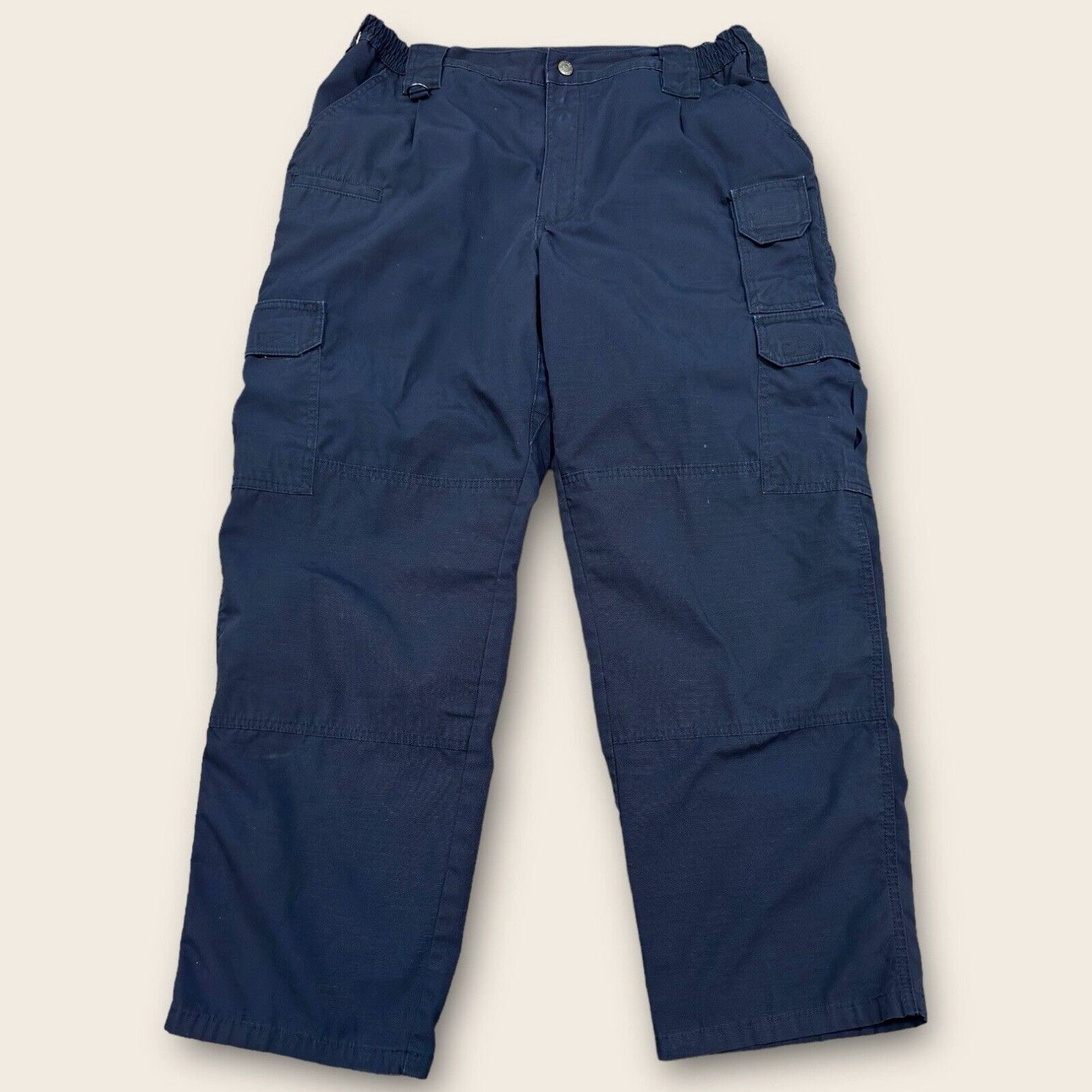 Vintage 511 Tactical Pants 38x30 Navy Blue Ripstop Cargo Military ...