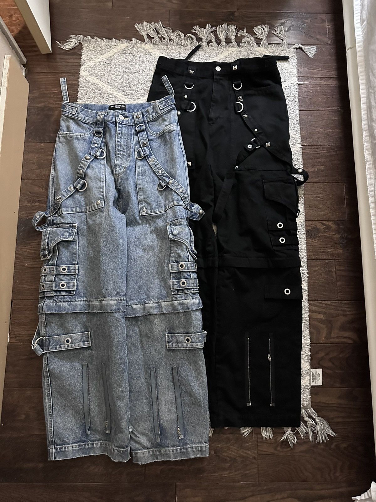 Balenciaga Balenciaga Black Raver Denim | Grailed