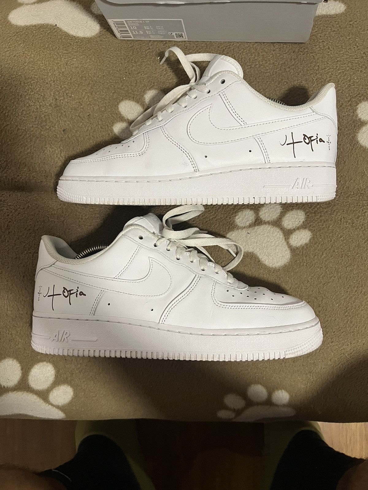 Nike × Travis Scott Travis Scott utopia Air Force 1 | Grailed
