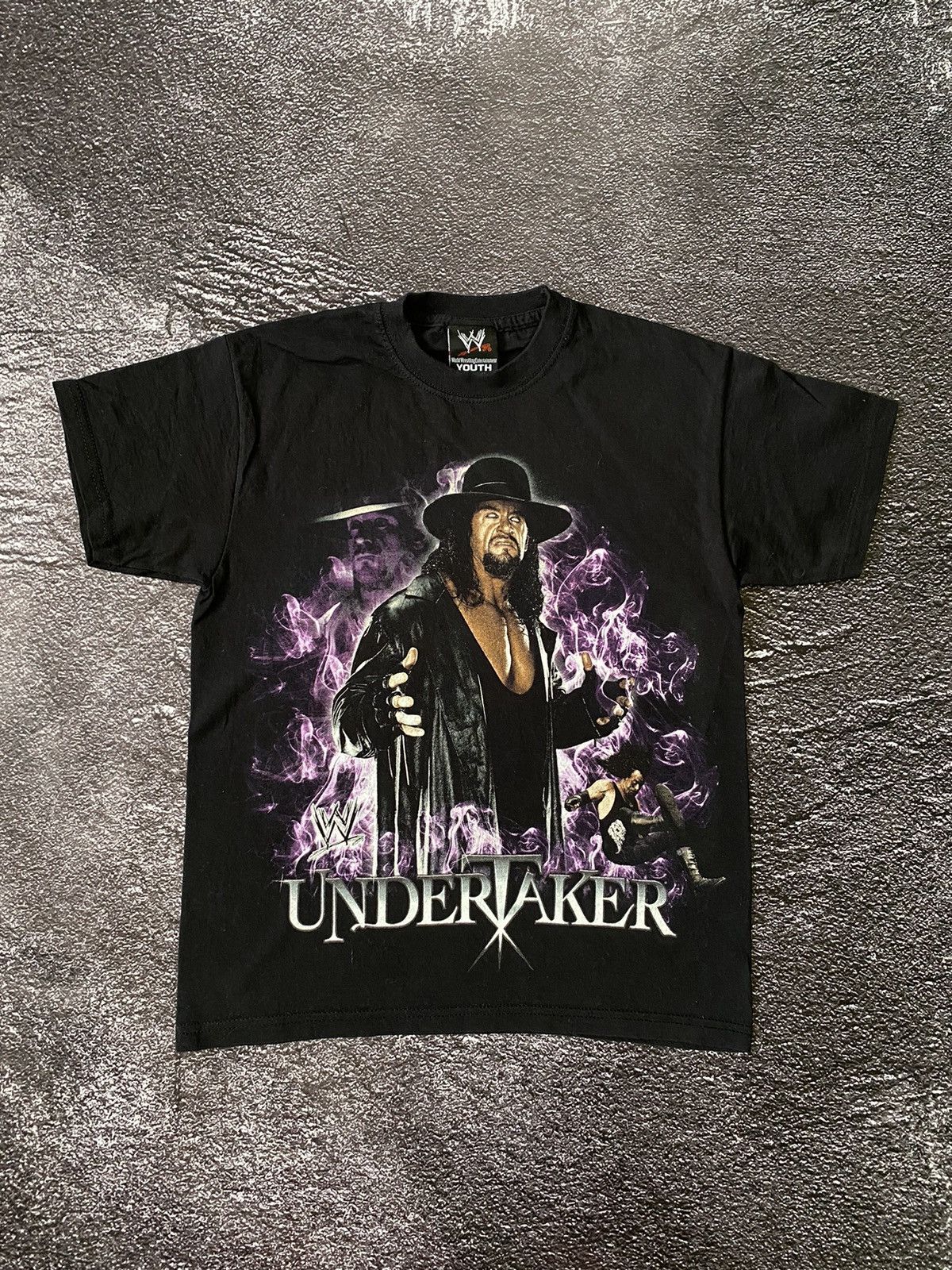 Thrifted × Vintage × Wwe 2000s WWE The Undertaker Shirt (Youth) | Grailed