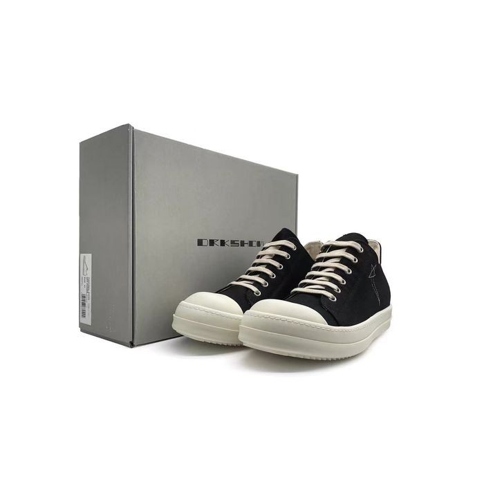 Rick Owens Drkshdw RICK OWENS DRKSHDW Five Star Embroidery Canvas ...