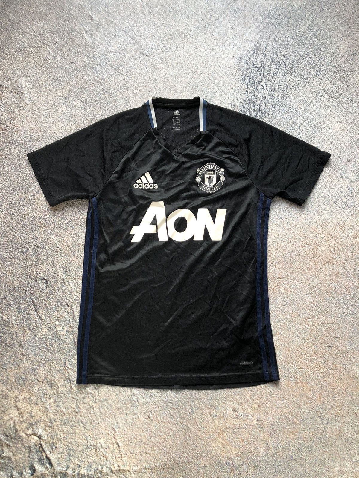 Adidas Adidas manchester united AON Football Soccer Shirt Jersey | Grailed
