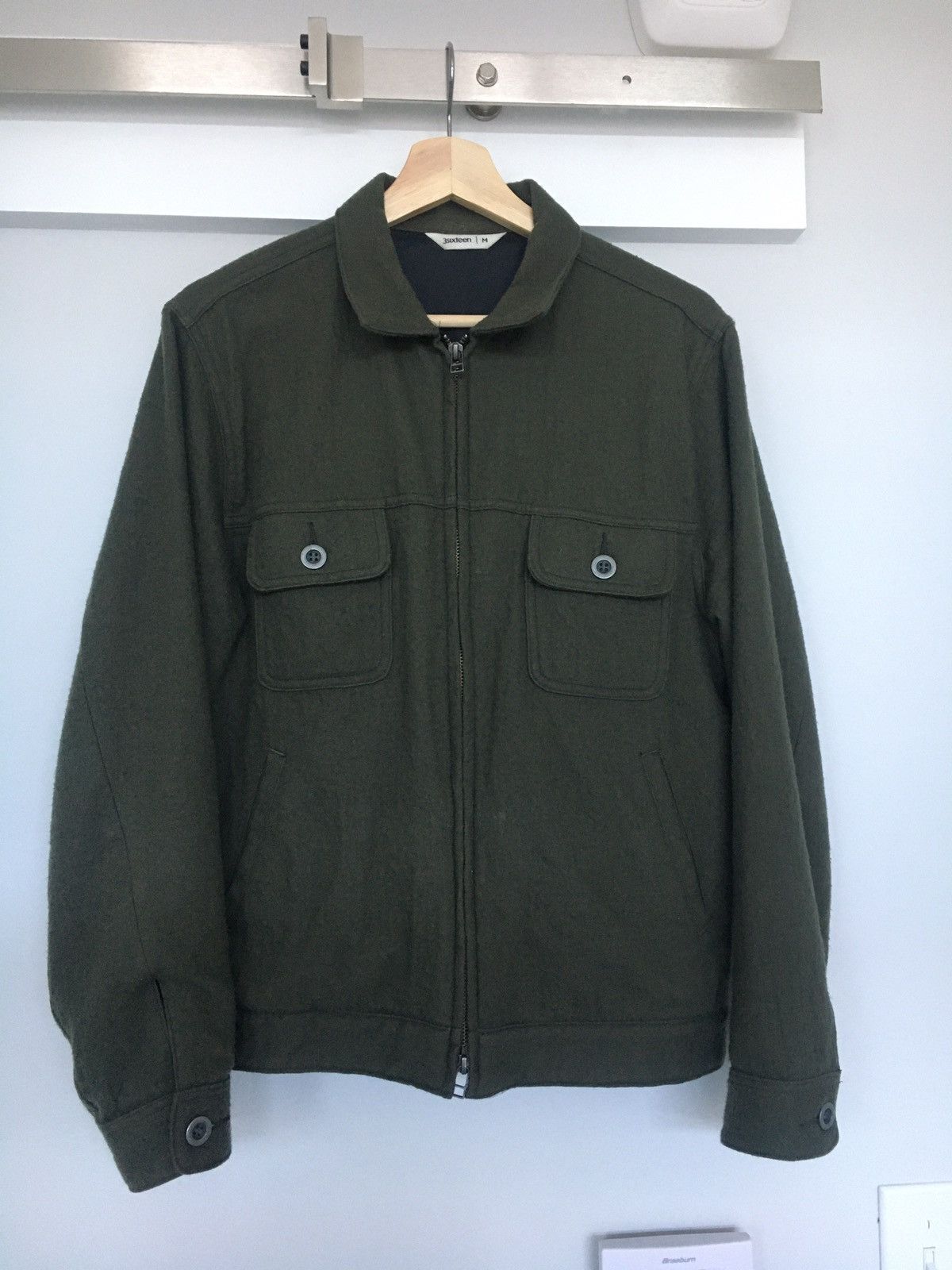 3sixteen 3sixteen Mechanic Jacket (Boiled Wool) | Grailed