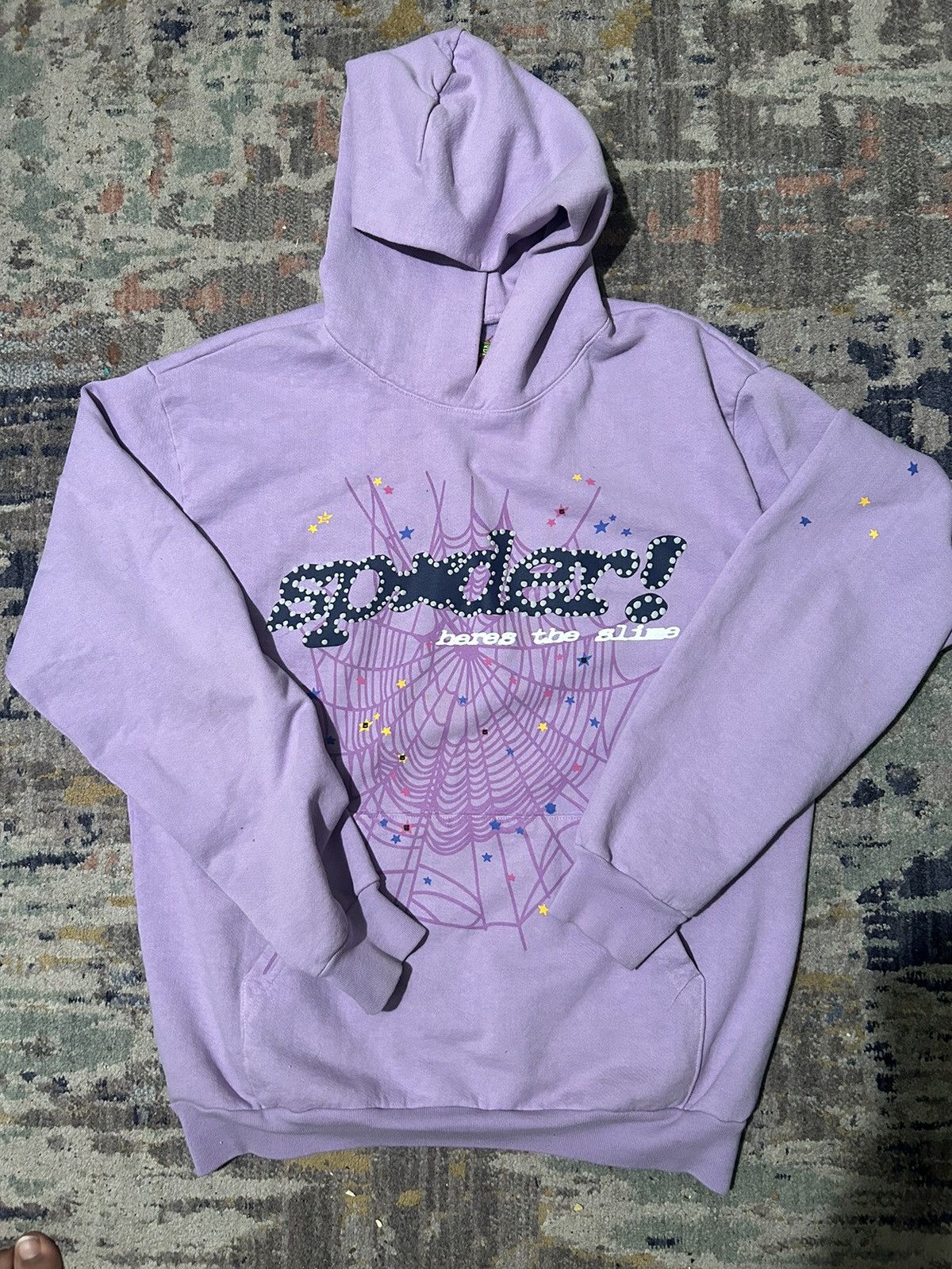 Spider Worldwide Spider açaí hoodie | Grailed