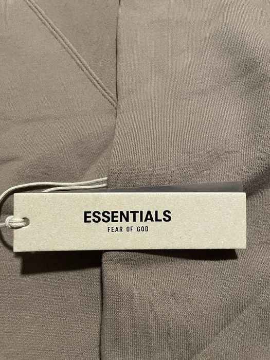 Essentials Desert taupe essential hoodie | Grailed
