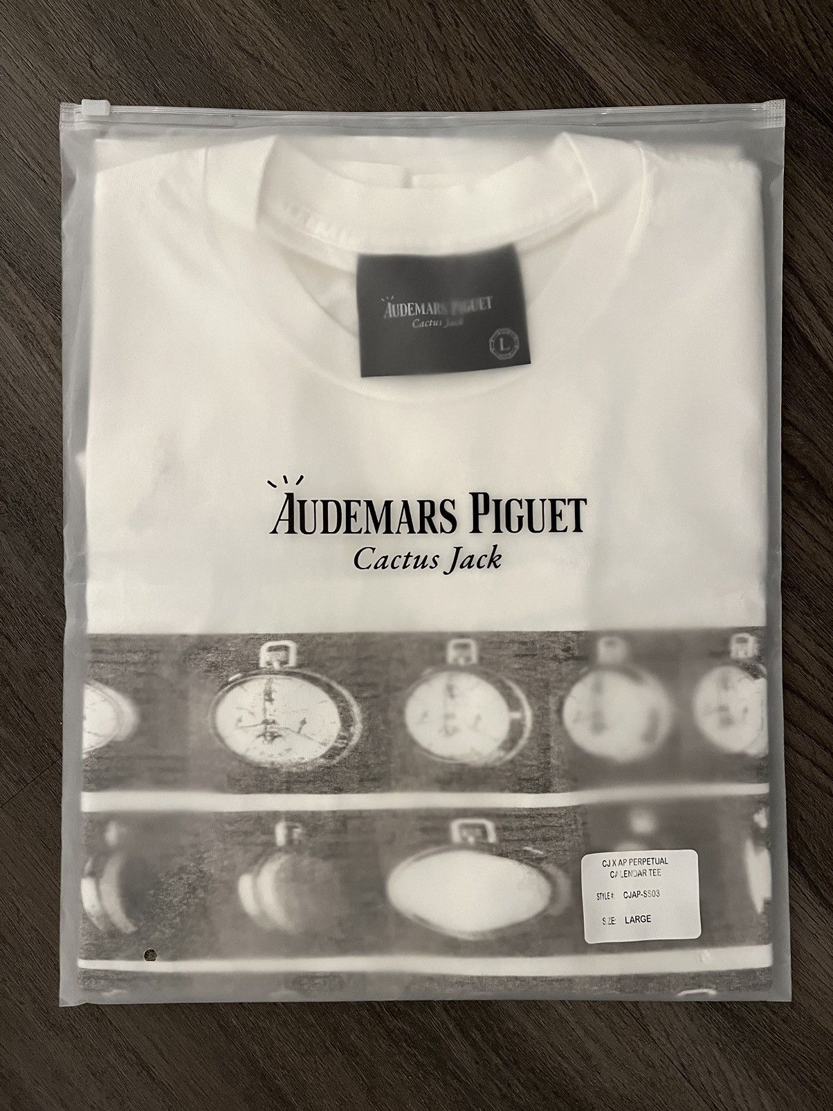 Audemars Piguet × Travis Scott CJ X AP PERPETUAL CALENDAR TEE | Grailed