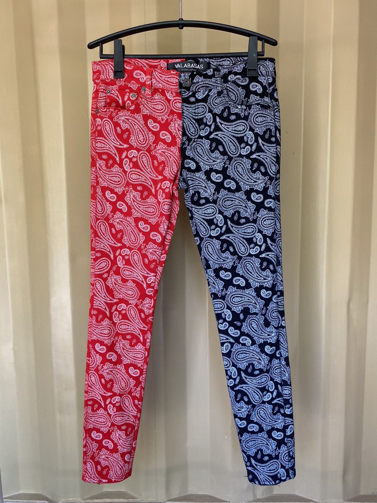 Valabasas Valabasas two tone jeans | Grailed