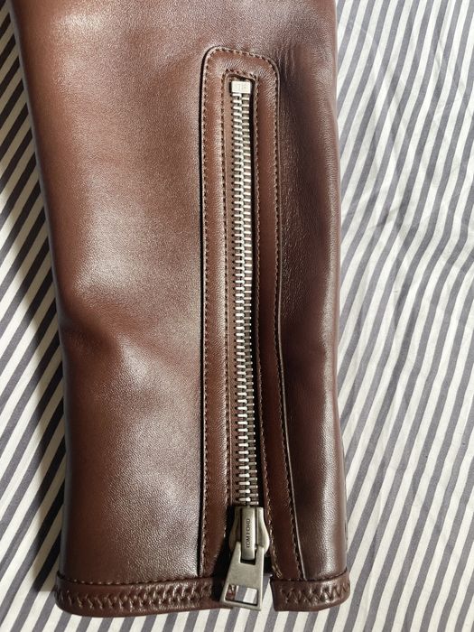 Tom Ford A Menswear Grail: Rare $7290 TOM FORD Leather Racer Jacket ...