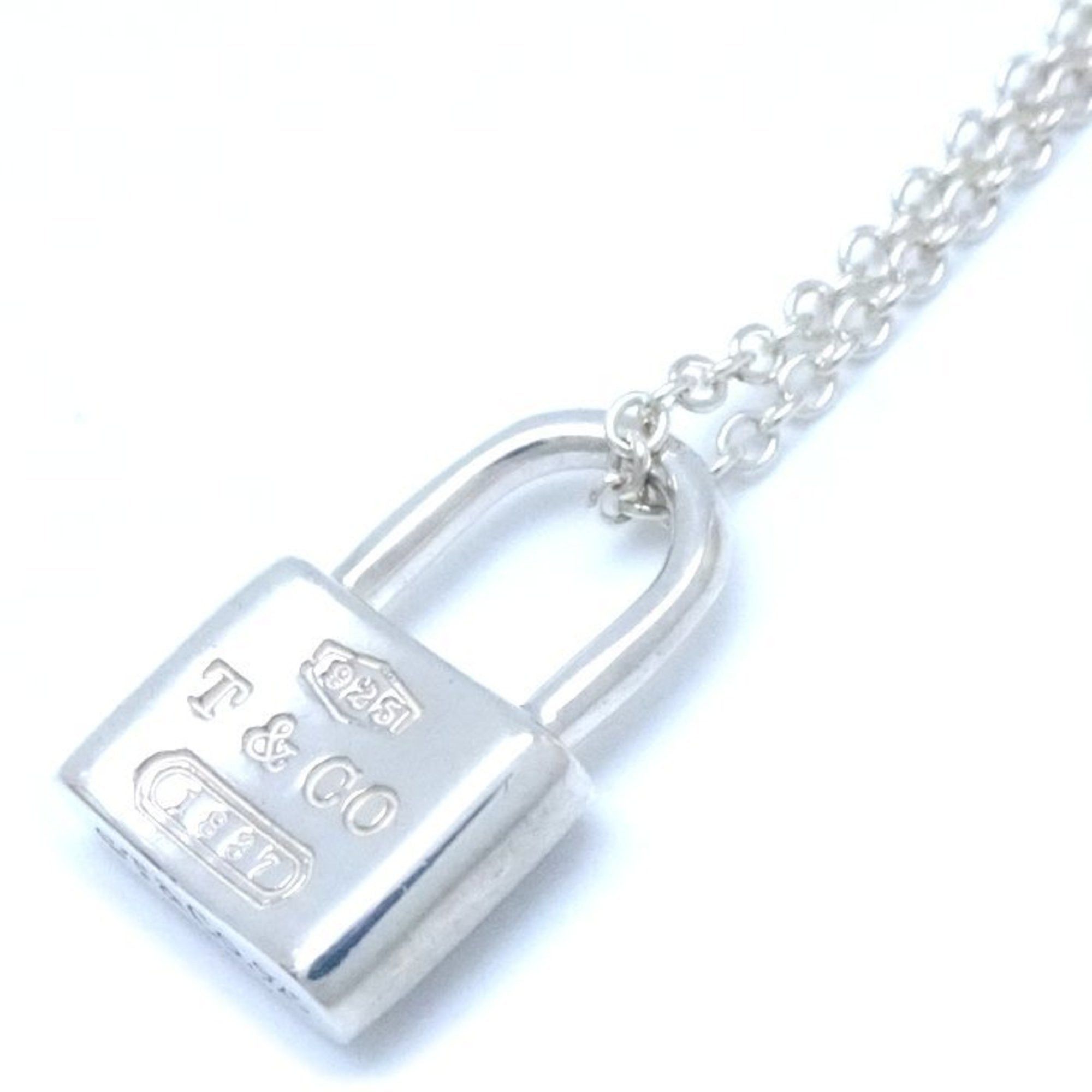 Tiffany & Co. TIFFANY&Co. Tiffany Cadena Lock Necklace with Key Motif ...