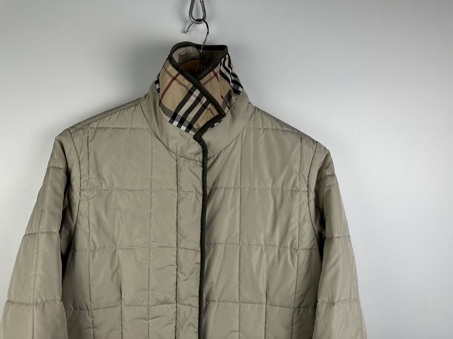 Burberry Burberry Classic Ladies Quilted lined Jacket Nova Check Coat ...