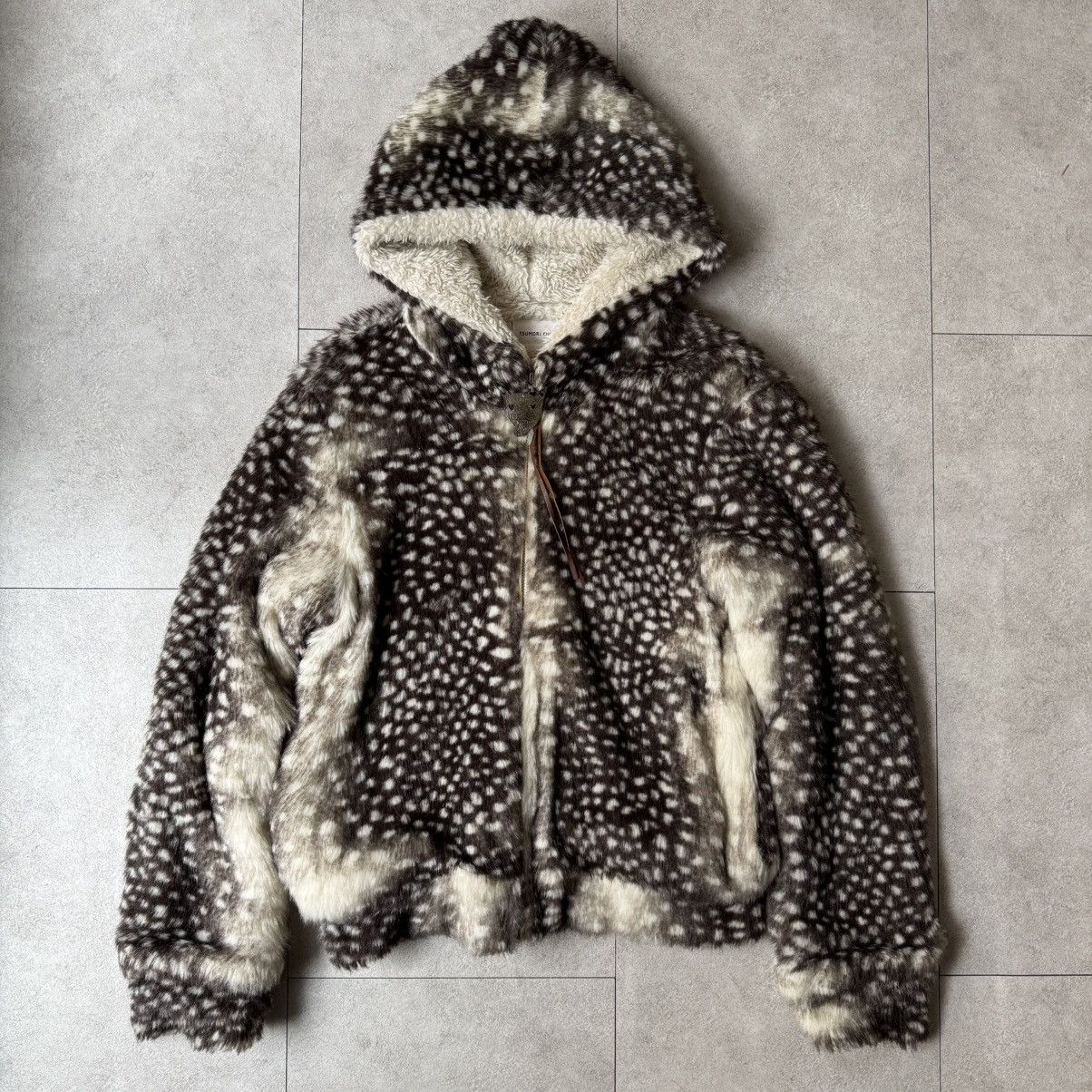 Tsumori Chisato RARE🔥AW06 FAMOUS BAMBI FAUX FUR RUNWAY COLLECTION COAT ...