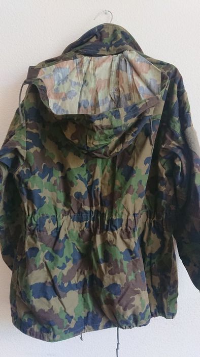 Military Vintage Swiss TAZ-90 Camo Combat Parka | Grailed