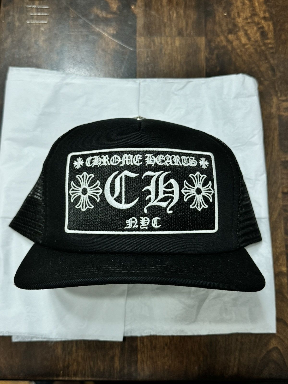 Chrome Hearts Chrome hearts NYC hat | Grailed
