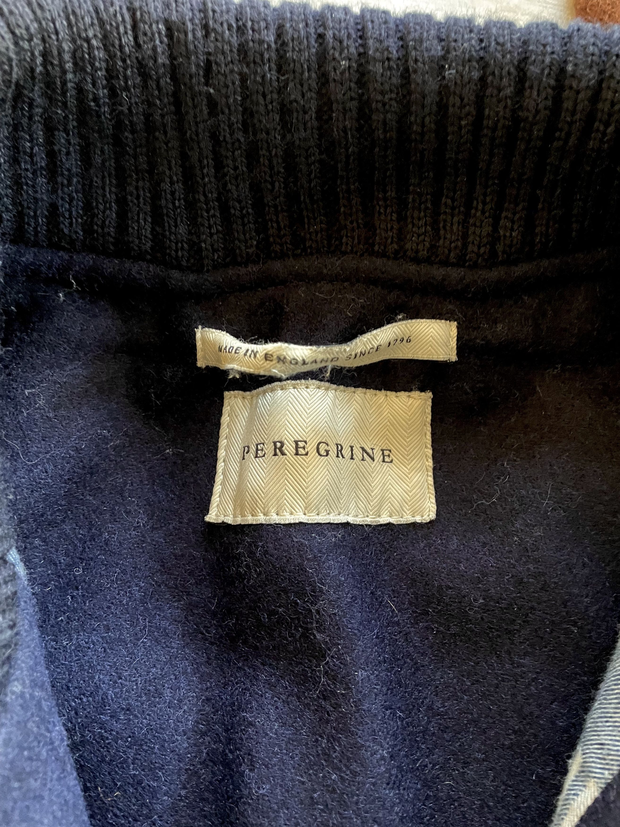 Abraham Moon & Sons × Peregrine Shawl Collar Melton Wool Bomber/Donkey ...