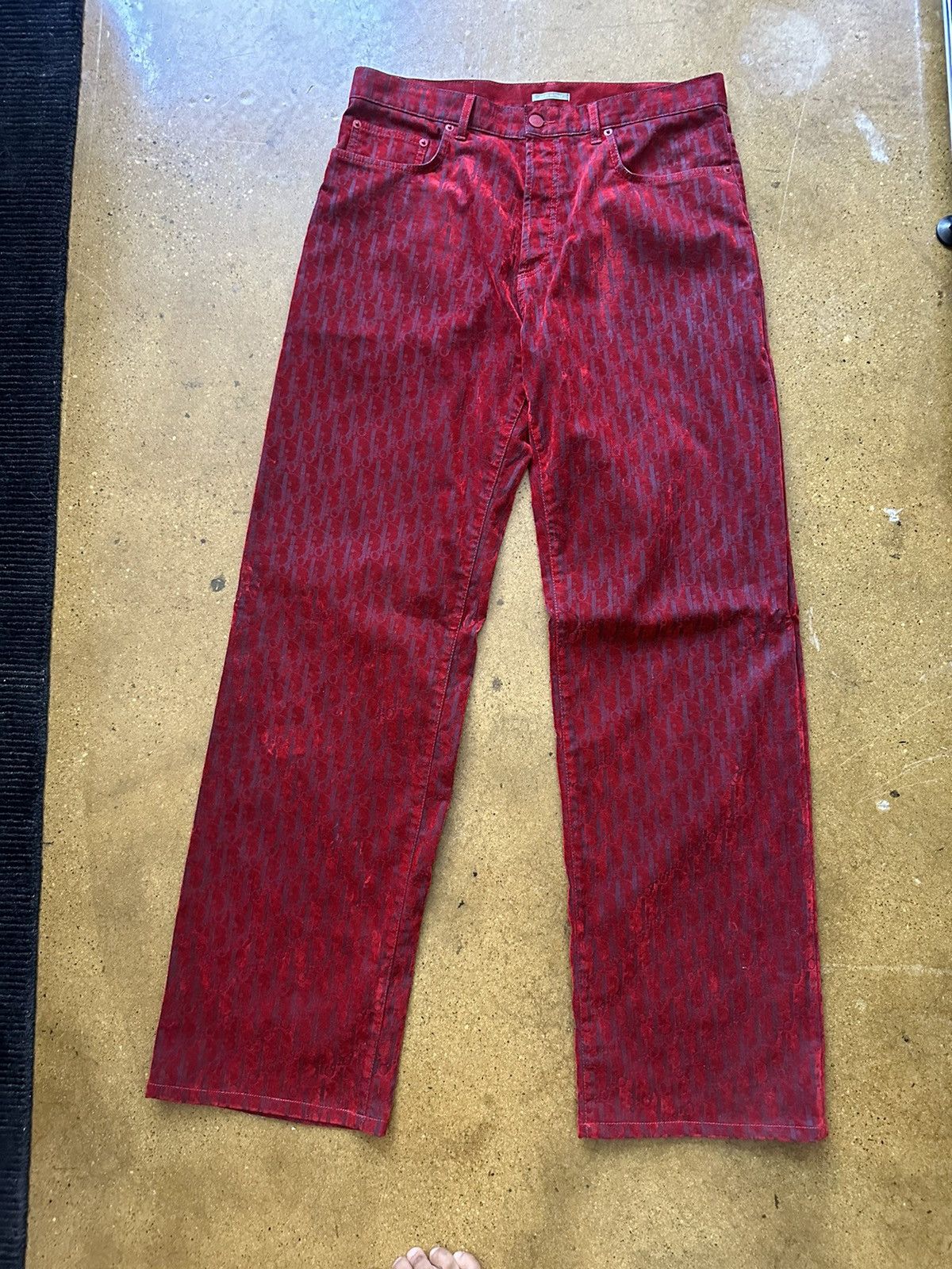 Dior × ERL Dior ERL Oblique Pants Chinese New Year Special Edition ...