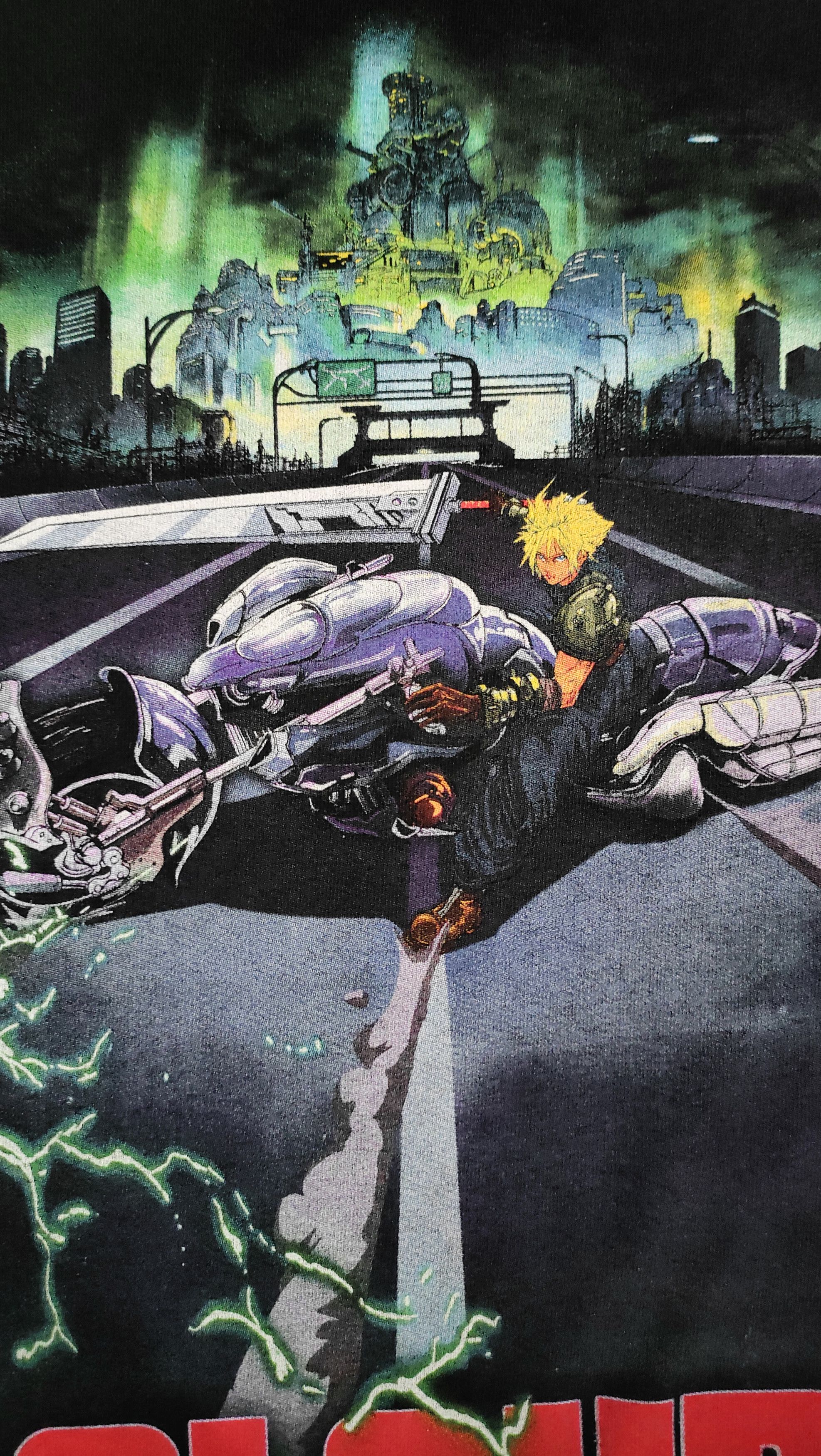 Anime × Japanese Brand × Vintage Akira Final fantasy 7 remake game ...