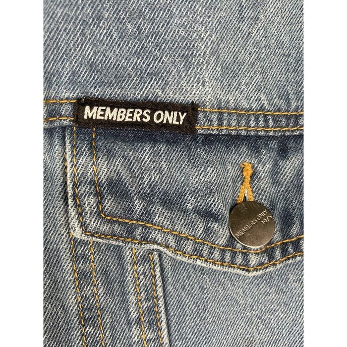 Members Only Members Only Space Jam Looney Tunes Denim Jean Jacket XL ...