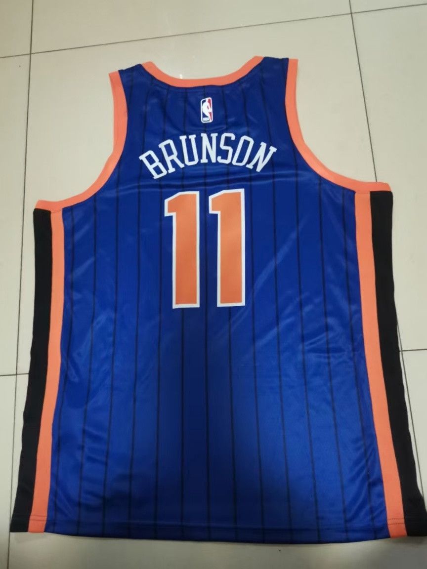 Vintage New York Knicks #11 Jalen Brunson Jersey | Grailed