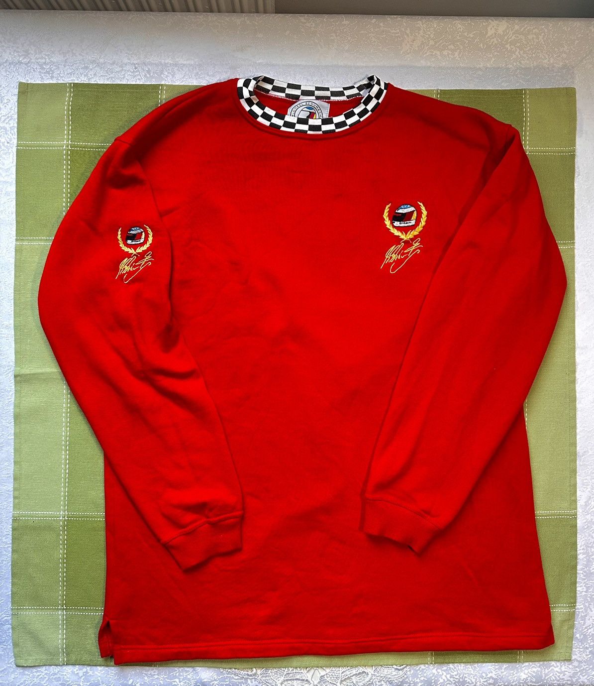 Michael Strahan Michael Schumacher Collection Red Limited edition ...