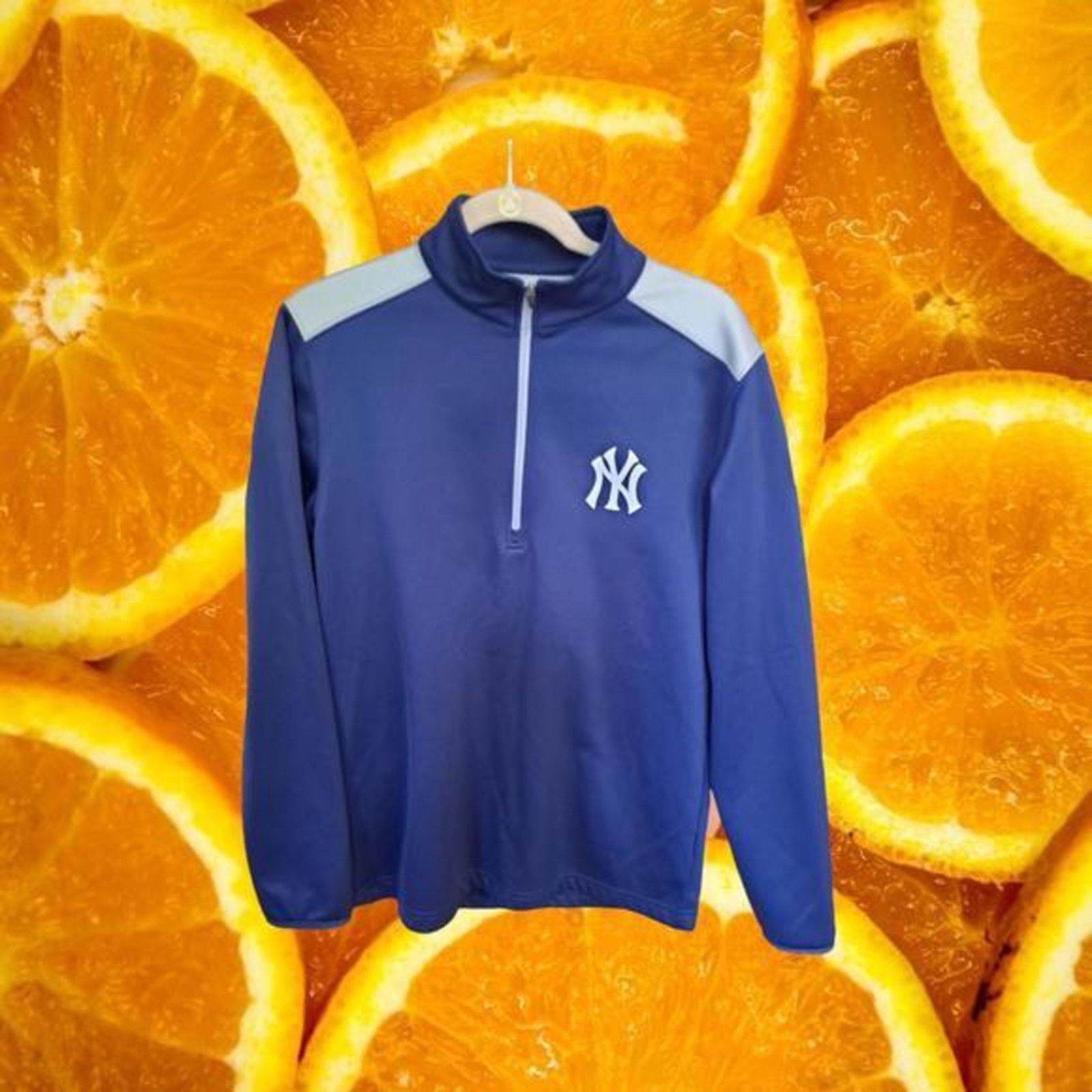 MLB MLB New York Yankees‎ Blue with White Logo Jacket | Grailed