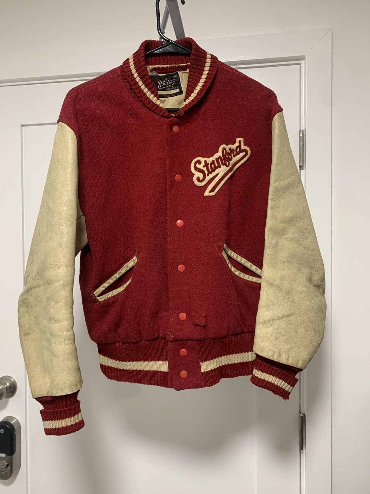Vintage 60s Stanford Varsity Jacket | Grailed