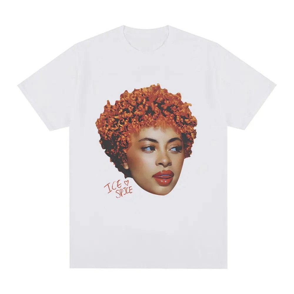Streetwear × Vintage Vintage Streetwear Rap Famous Ice Spice Face T ...