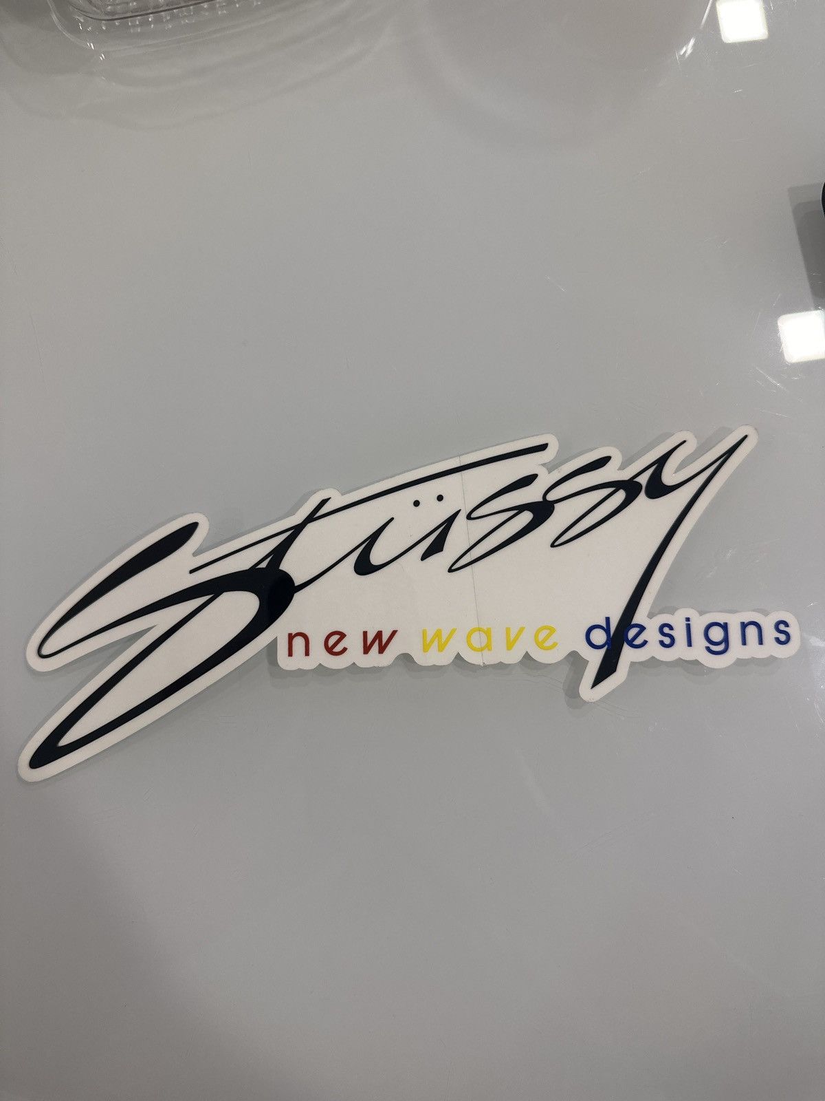 Stussy Stussy New wave design sticker | Grailed
