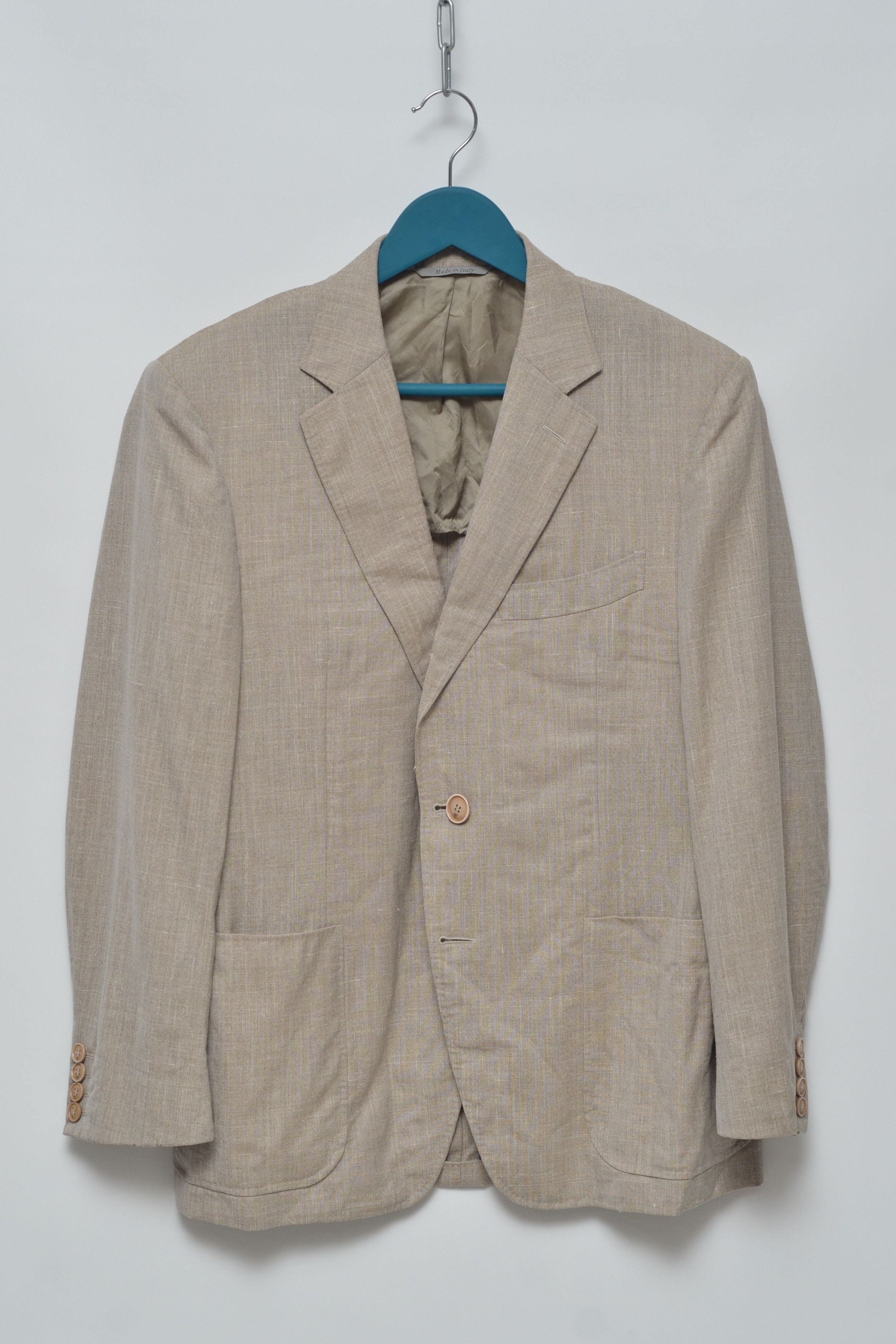Canali CANALI Luxury Wool Silk Linen Blazer Jacket Made in Italy | Grailed