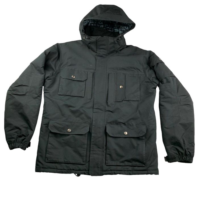 Vintage Turbine Men's Insulated Removable Hood Full Zip Ski Jacket ...