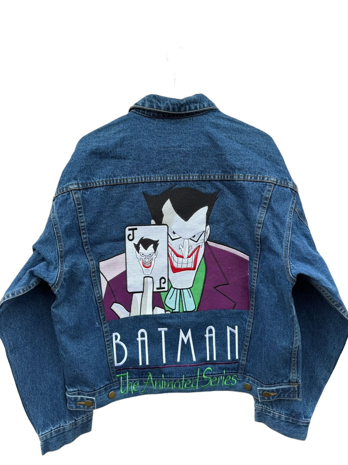 Other Batman animated series joker denim jcket x-men superman rare ...