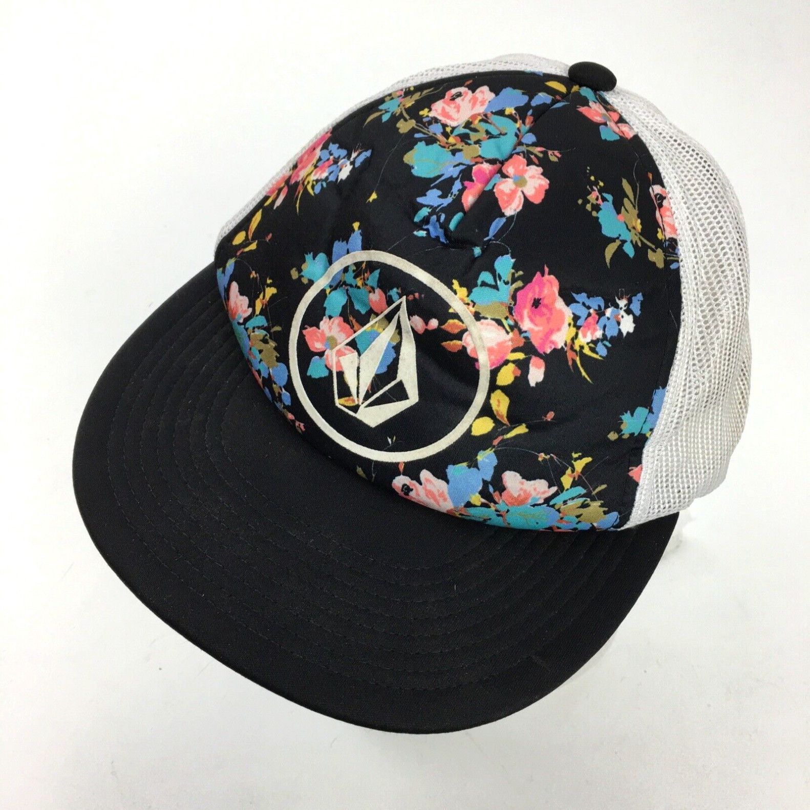Volcom Volcom Floral Trucker Ball Cap Hat Snapback | Grailed