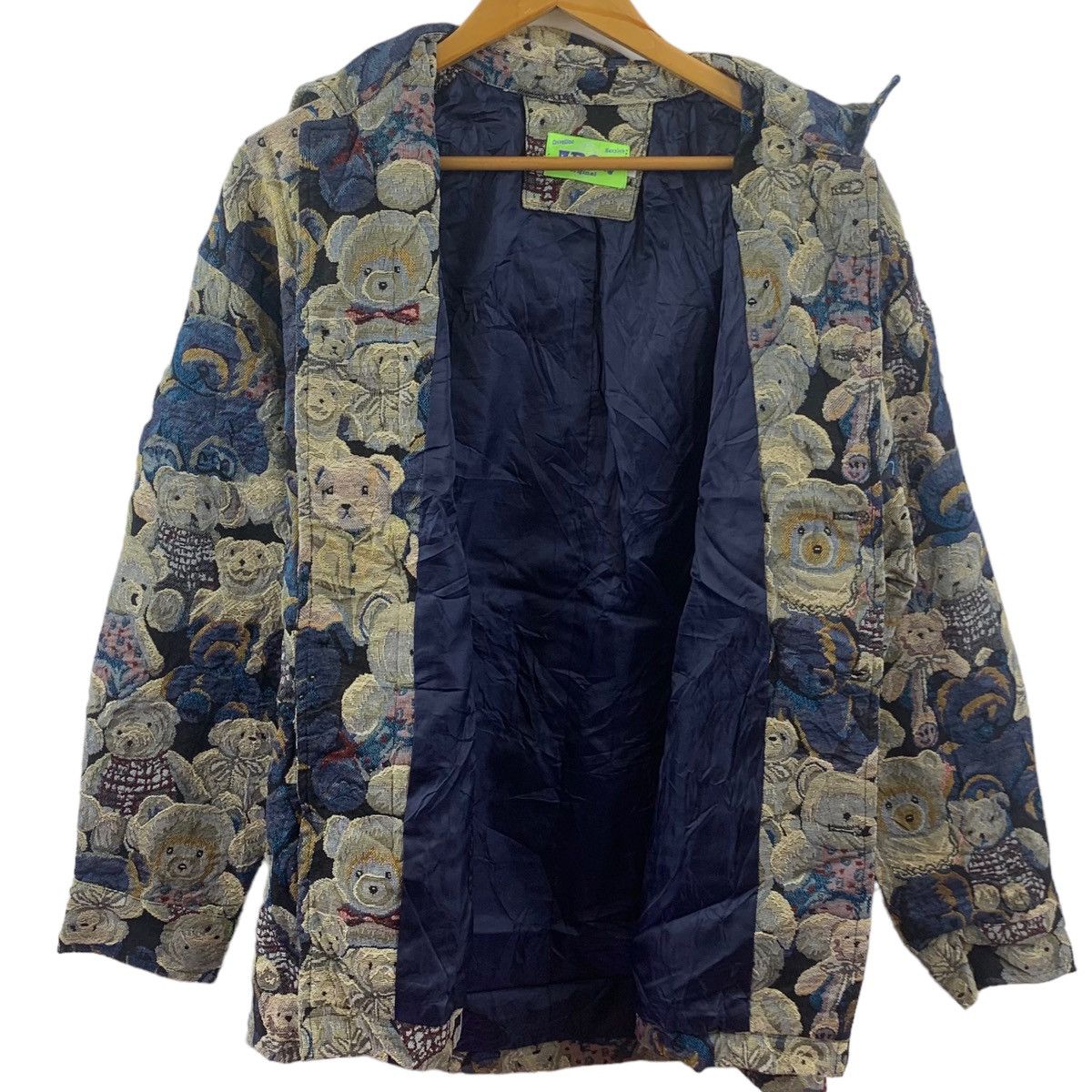 Vintage CHONGGE JALAN Teddy Bear Monogram Embossed Coat Jacket | Grailed
