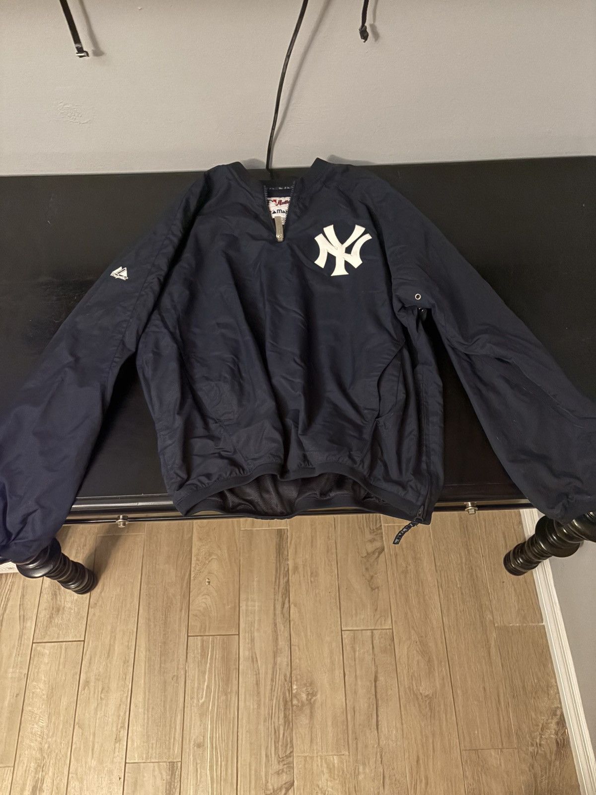 Authentic × MLB × New York Yankees NEW YORK YANKEES ZIP WINDBREAKER ...