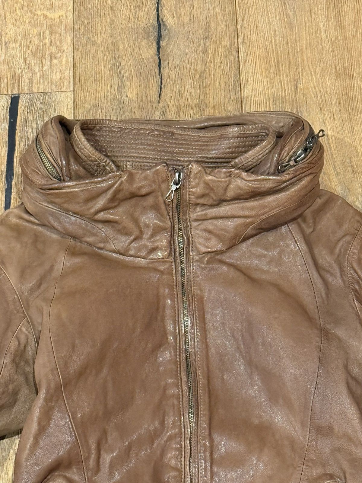 GOA 2000s Goa Ninja Bono Leather Jacket | Grailed