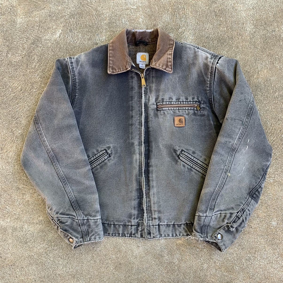 Carhartt × Streetwear × Vintage Vintage Carhartt Detroit jacket faded ...