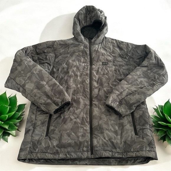 Helly Hansen Helly Hanson Prima-loft Insulated Puffer Jacket in Gray ...