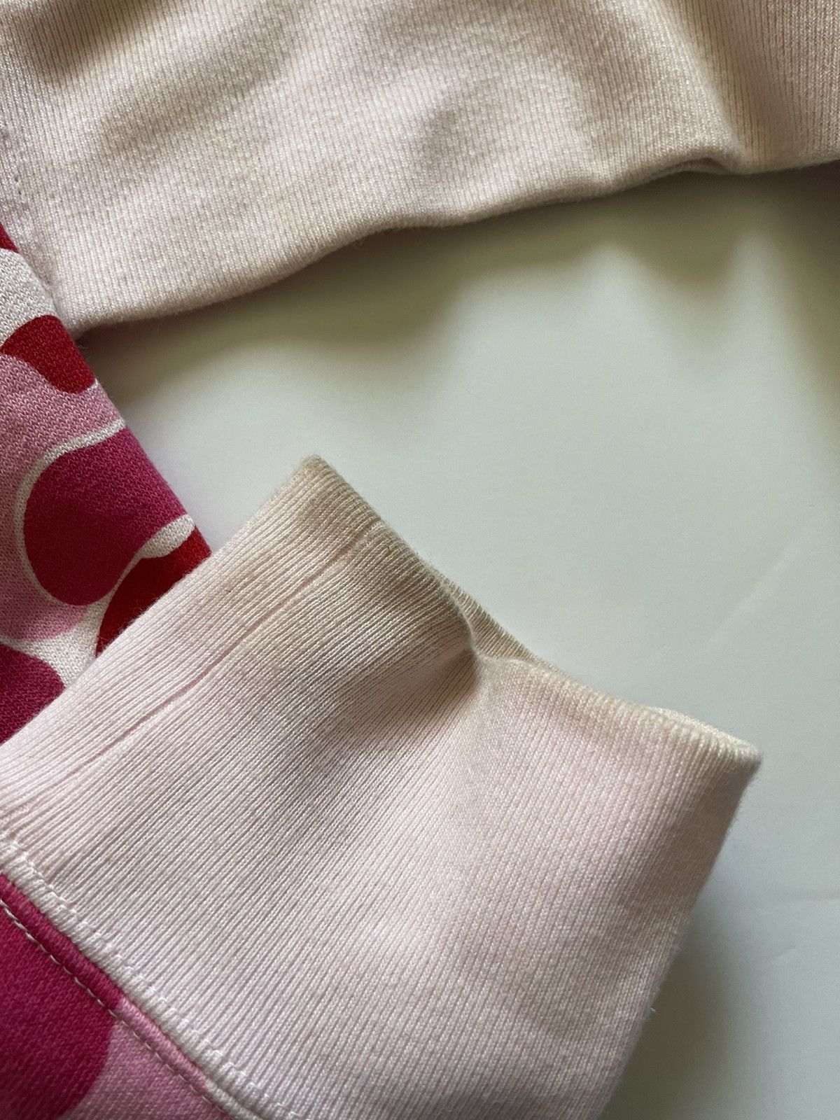 Bape A Bathing Ape Pink ABC Camo Double Shark Hoodie | Grailed