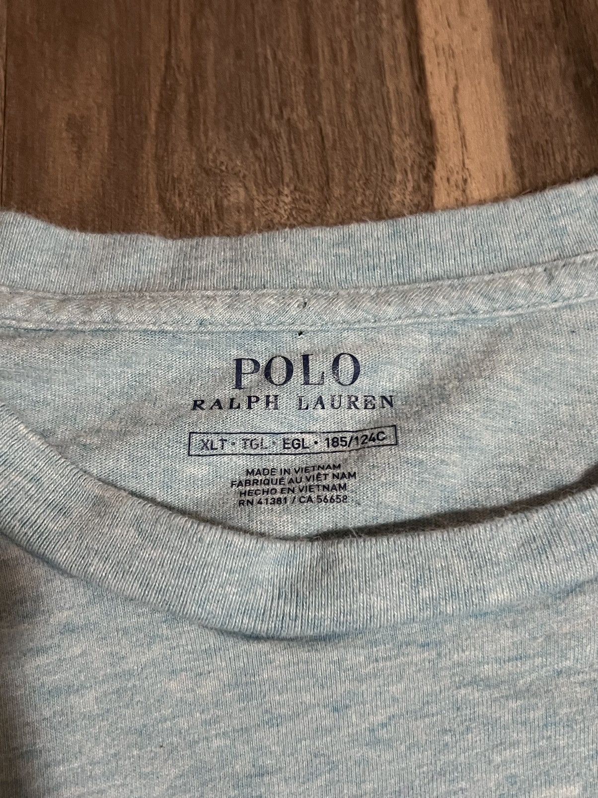 Polo Ralph Lauren Polo Ralph Lauren T Shirt Men’s XLT Tall Light Blue ...