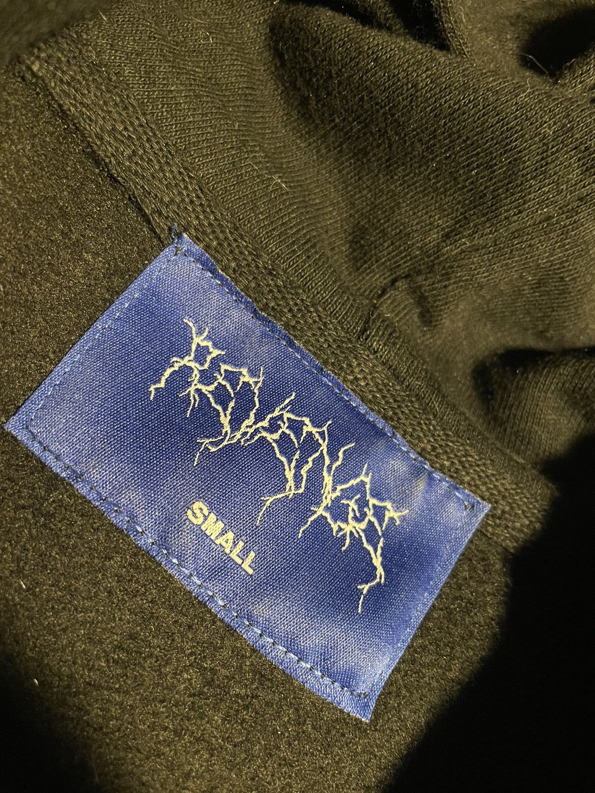 Revenge Graphic Blue Skull Hoodie | Grailed