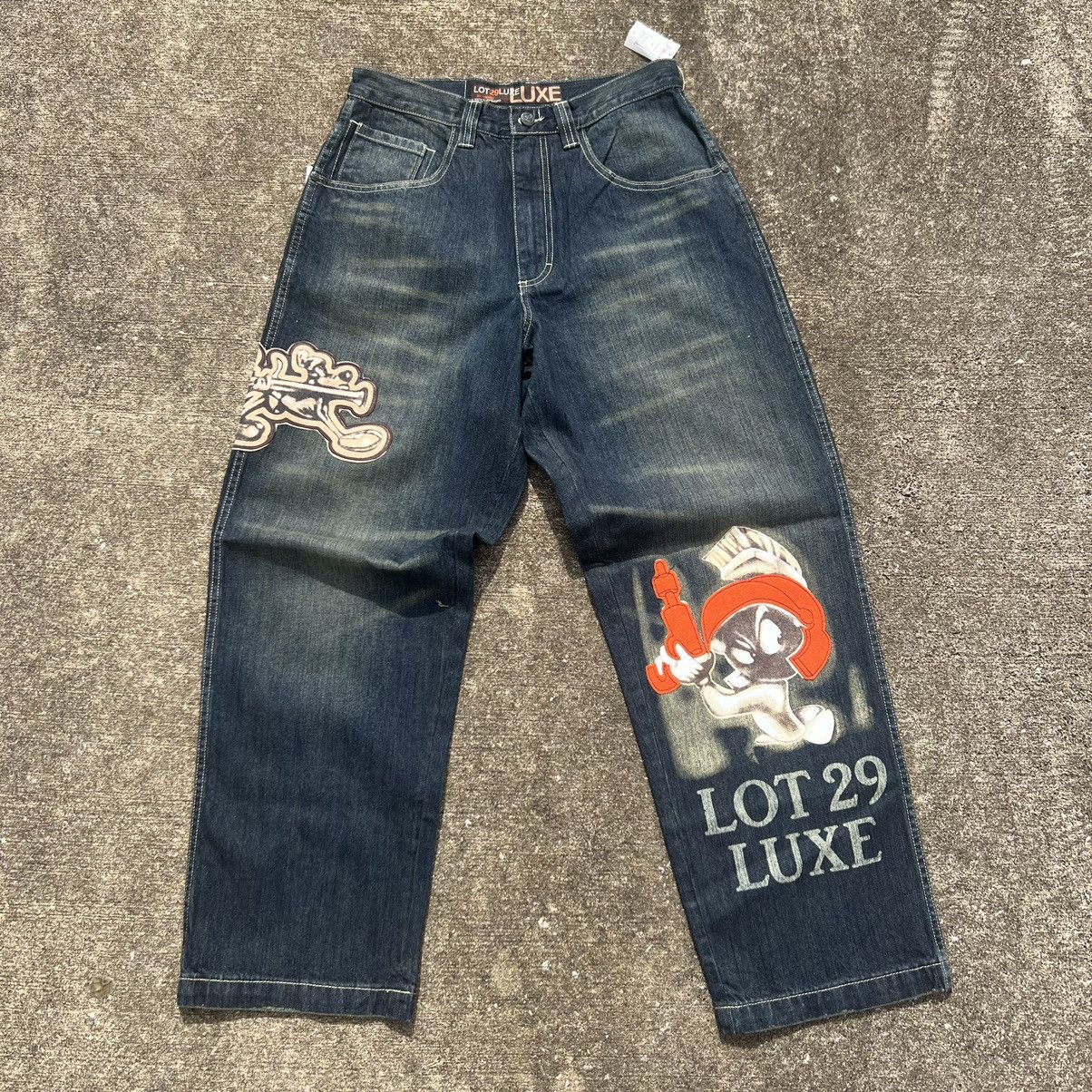 Vintage Crazy Vintage Jnco styled Baggy Lot 29 Jeans Marvin Martian ...
